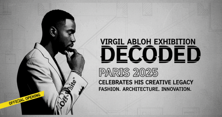 Virgil Abloh Exhibition Paris 2025 | Decoded Showcases His Design Legacy