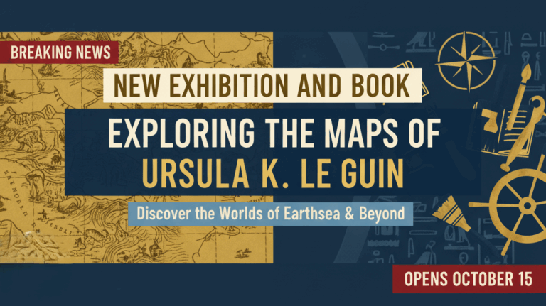 The Word For World Maps Exhibition Showcases Ursula K. Le Guin’s ...